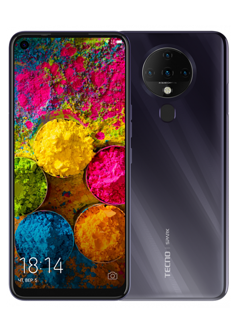 TECNO Spark 6 (KE7) 4/64Gb Comet Black у Львові, купити по доступним ...