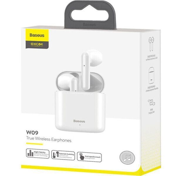 Baseus Encok W09 Bluetooth White купить по доступным ценам в интернет ...